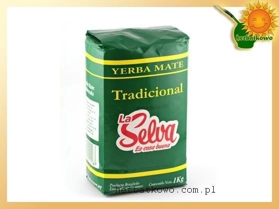 Yerba Mate La Selva Tradicional 1 kg | Sklep Herbatkowo